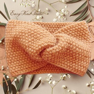 Knit Female Hair Accessory, Easy Handmade Knitted Twisted Headband ...