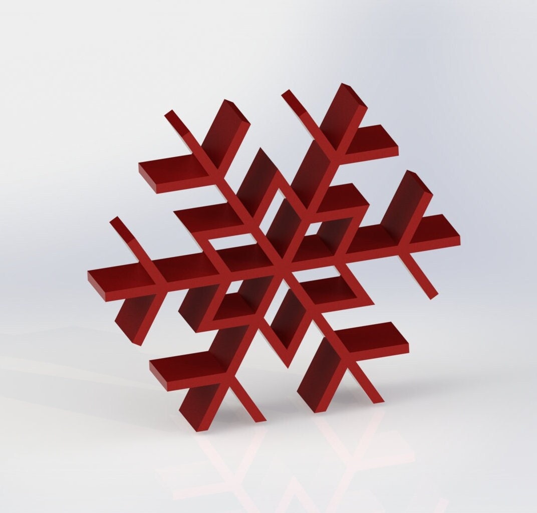 Wooden Snowflake Holiday Décor DIY Plans | Woodworking Digital PDF ...