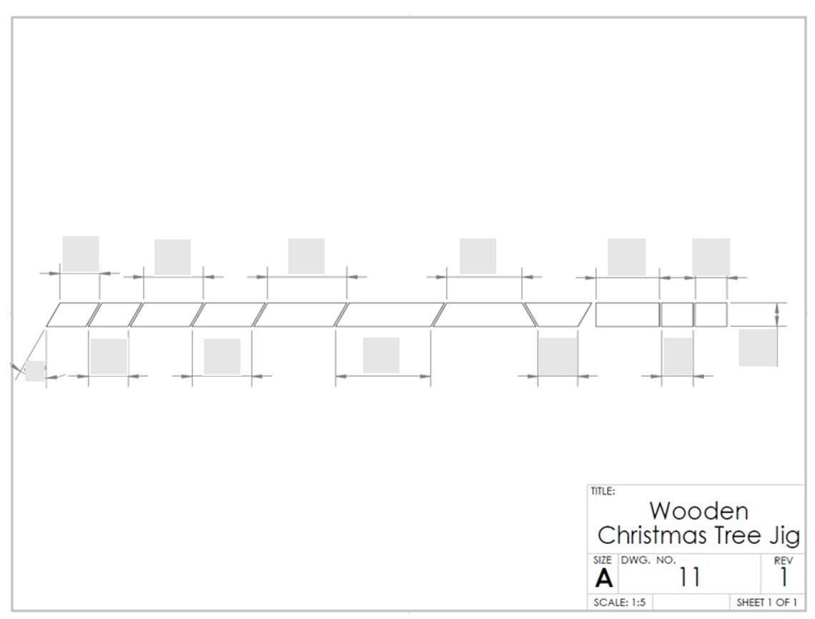DIY Wooden Christmas Tree Jig Plans, Christmas Decor, Holiday Art ...