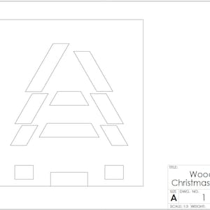 DIY Wooden Christmas Tree Jig Plans, Christmas Decor, Holiday Art ...