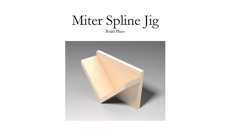 DIY Miter Spline Jig Plans – Step-by-step Woodworking Guide for Cutting ...