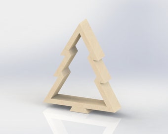 DIY Wooden Christmas Tree Jig Plans, Christmas Decor, Holiday Art ...