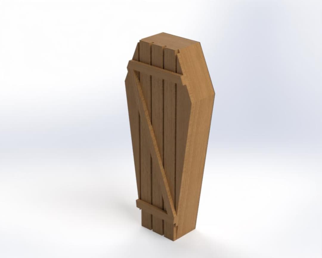 DIY Wooden Coffin Plans – Perfect for Halloween Decor | Halloween ...