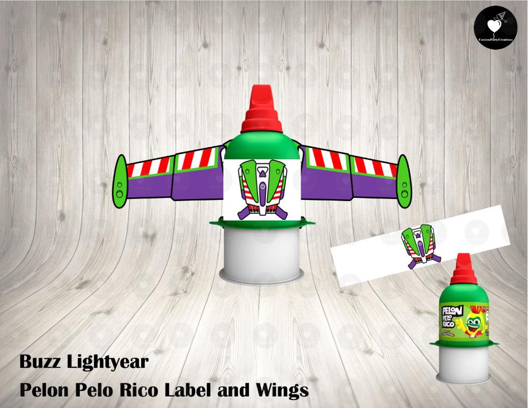 Buzz Lightyear Rocket Candy Label: Toy Story Party Favors (PDF Download ...