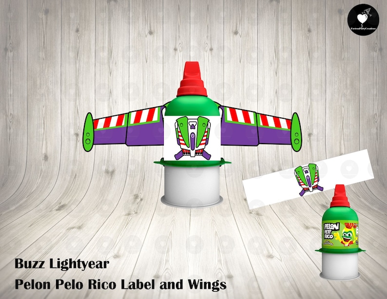 Buzz Lightyear Pelon Rico Rocket Candy: Toy Story Party Decor - Etsy