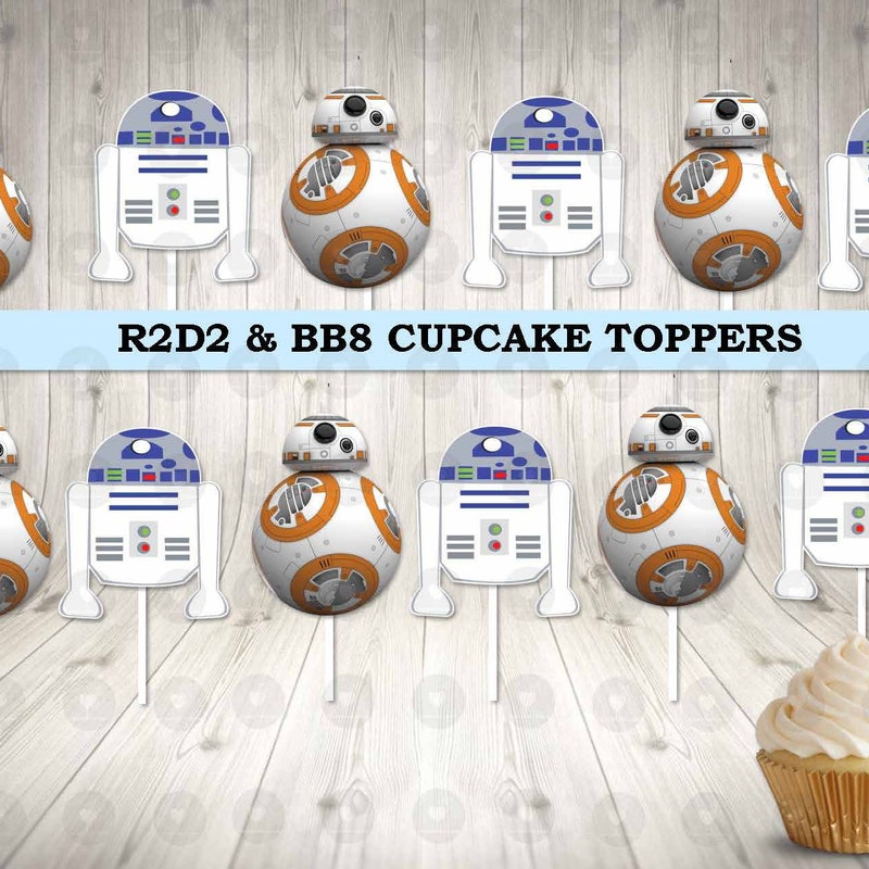 Starwars R2d2 Cake Topper - Etsy