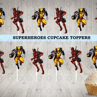 Wolverine Cake Topper (3D) - Etsy