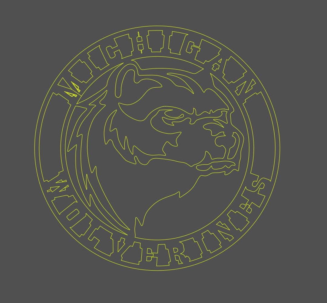 Michigan DXF/SVG cut Ready - Etsy