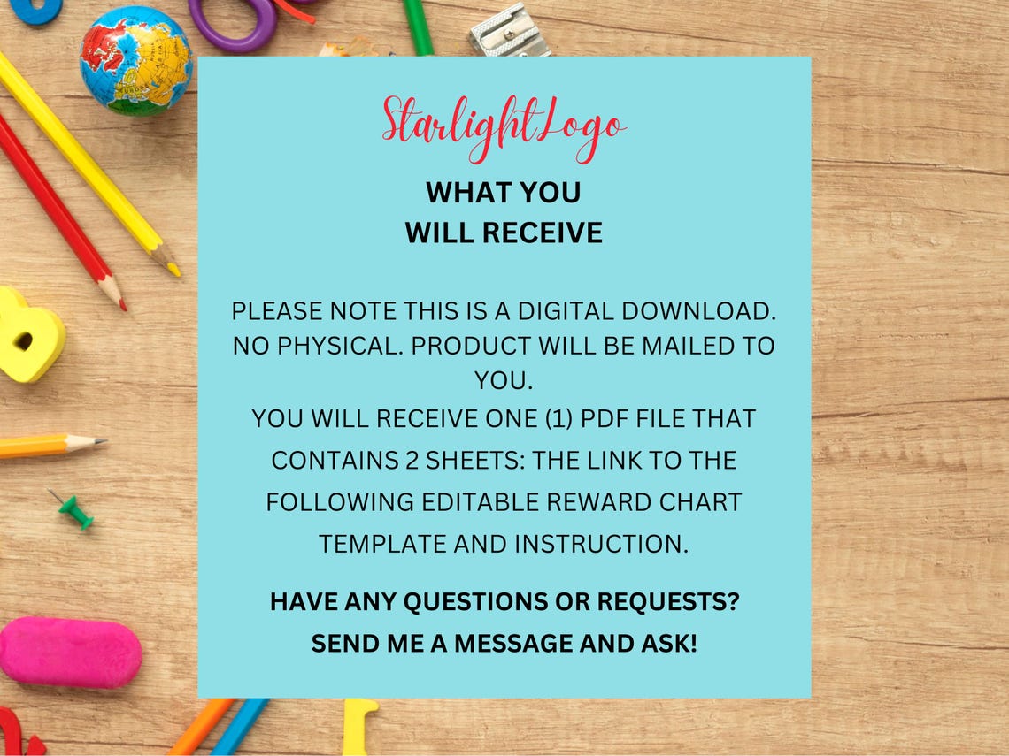 EDITABLE Reward Chart Dog Man,behavior Reward Chart for Kids,dogman ...