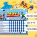 EDITABLE Reward Chart Toy Story,behavior Reward Chart for Kids,sheriff ...