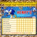 EDITABLE Reward Chart Sonic,behavior Reward Chart for Kids,sonic the ...