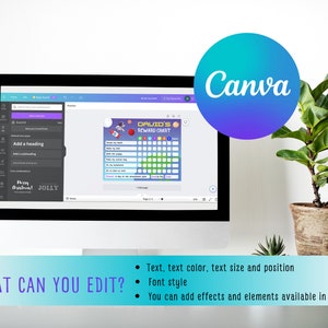 EDITABLE Space Reward Chart, Space Behavior Chart, Astronaut Chore ...