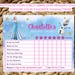 EDITABLE Reward Chart Frozen,behavior Reward Chart for Girls,chore ...