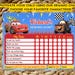 EDITABLE Reward Chart Cars Pixar,reward Chart for Kids,lightning ...