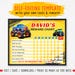 EDITABLE Reward Chart Monster Truck,behavior Reward Chart for Boys ...