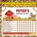 EDITABLE Farm Animals Reward Chart for Kids,girl Farm Routine Chart ...