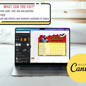 EDITABLE Reward Chart Batman,behavior Chart for Kids,batmobile Chore ...