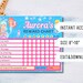 EDITABLE Mermaid Reward Chart, Sea World Behavior Chart, Little Mermaid ...