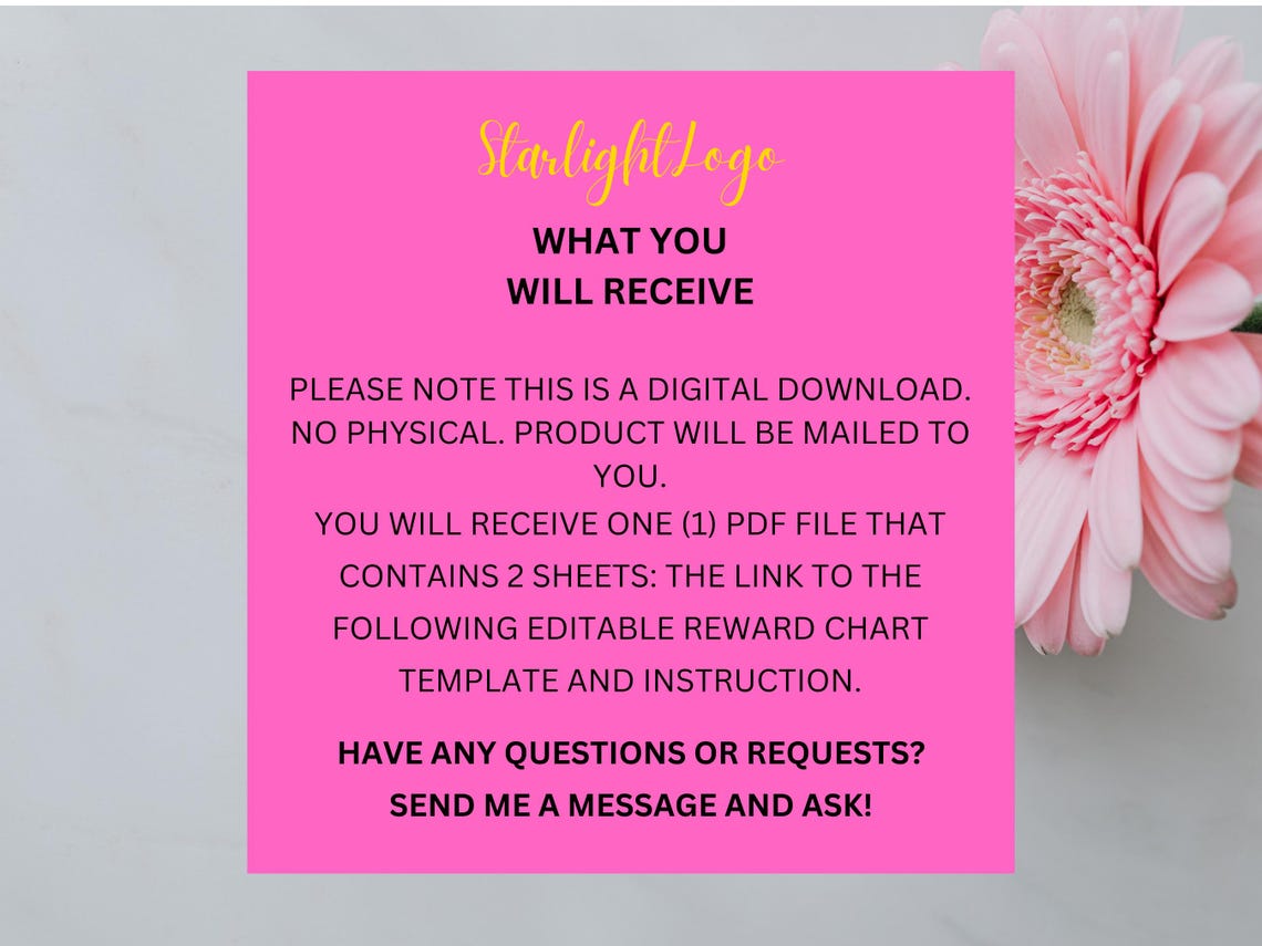 EDITABLE Reward Chart Frozen,behavior Reward Chart for Girls,chore ...