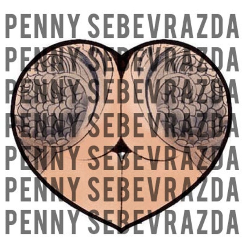 Penny Sticker Bundle Pack W/personalized Thank You Card - Etsy