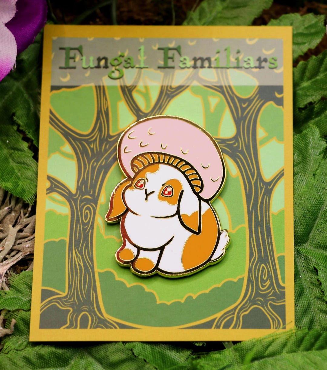 Button the Bouncing Bunny Pin - Etsy