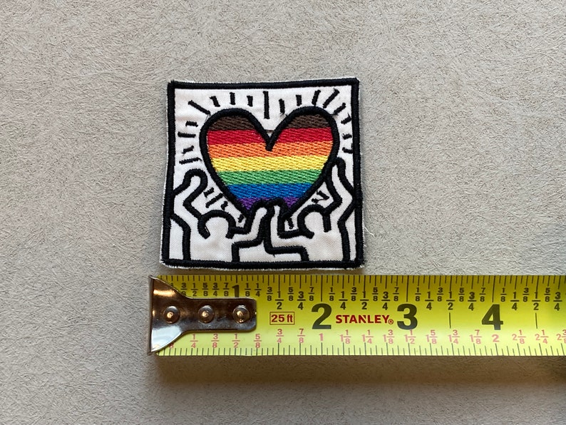 TRANS PRIDE Keith Haring Embroidered Patches - Etsy