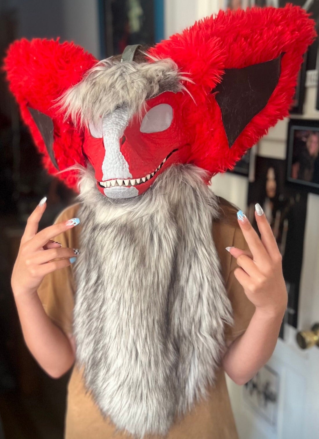Furry Mask - Etsy