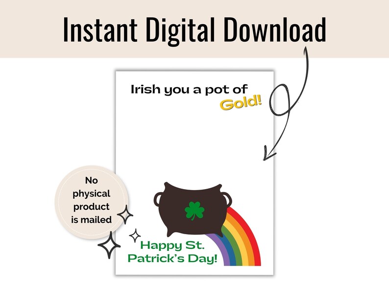 St Patrick's Day Handprint Craft, Pot of Gold, Paint Craft for Baby ...