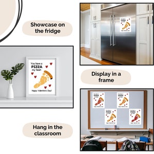 Valentines Day Footprint Art, Pizza My Heart, Paint Craft for Baby ...