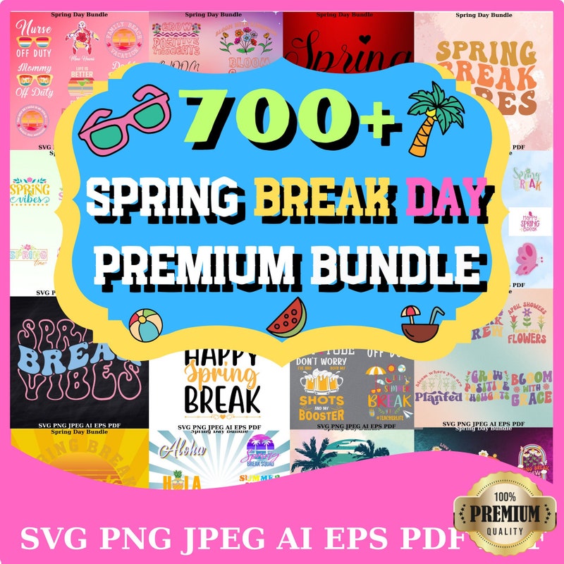 Spring Svg Files - Etsy