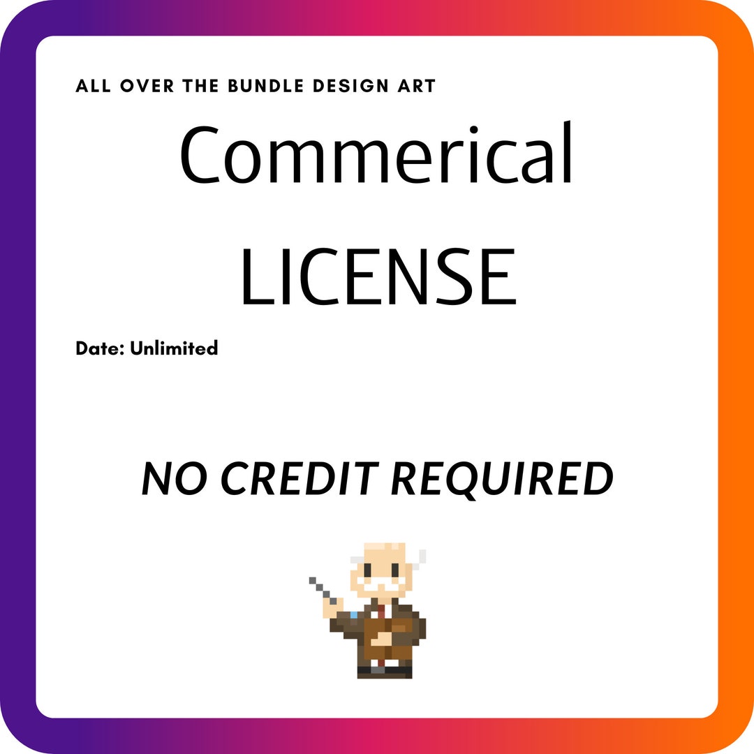 Commercial License for ALL Designs, Unlimited Commercial License for ...