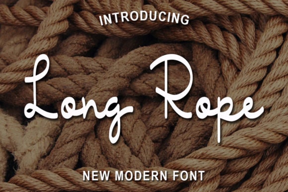 50+ Rope Font, Rope SVG Font, Script Embroidery Font, Font Bundle SVG ...