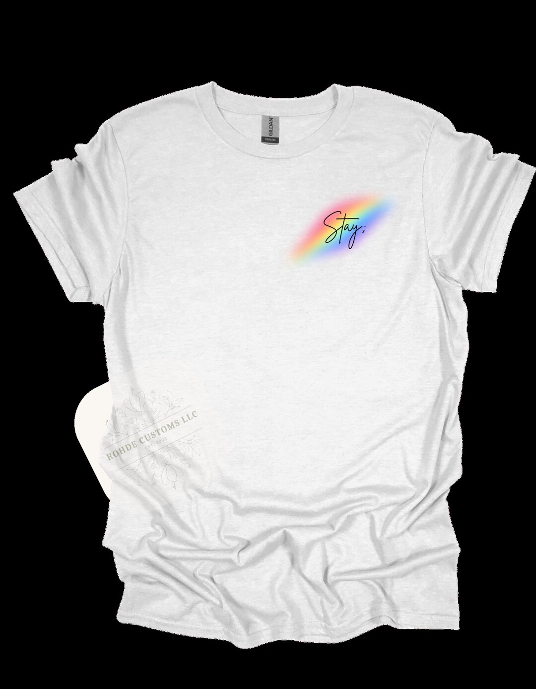 PRIDE || Stay; Mental Health Awareness Tshirt - Etsy