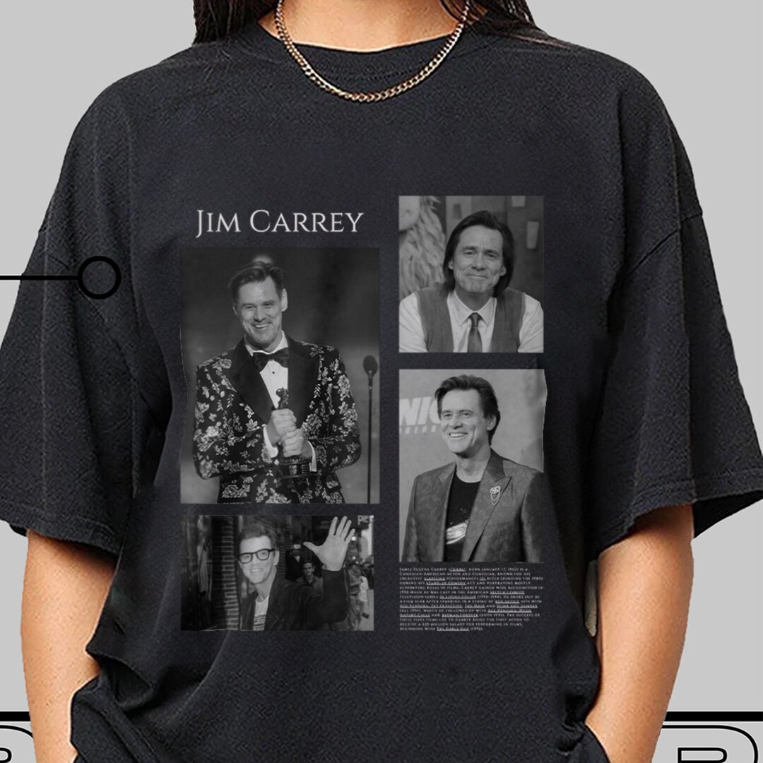 Limited Jim Carrey T-shirt, Gift for Men and Women - Etsy