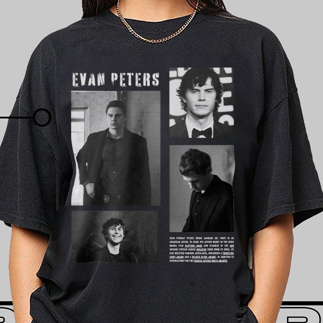 Limited Evan Peters T-shirt, Gift for Men and Women - Etsy