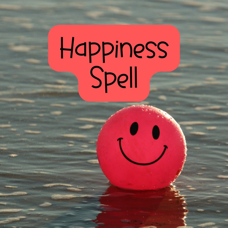 Happiness Spell, DIY Spell, Magic Spell, Good Fortune, Spell for ...