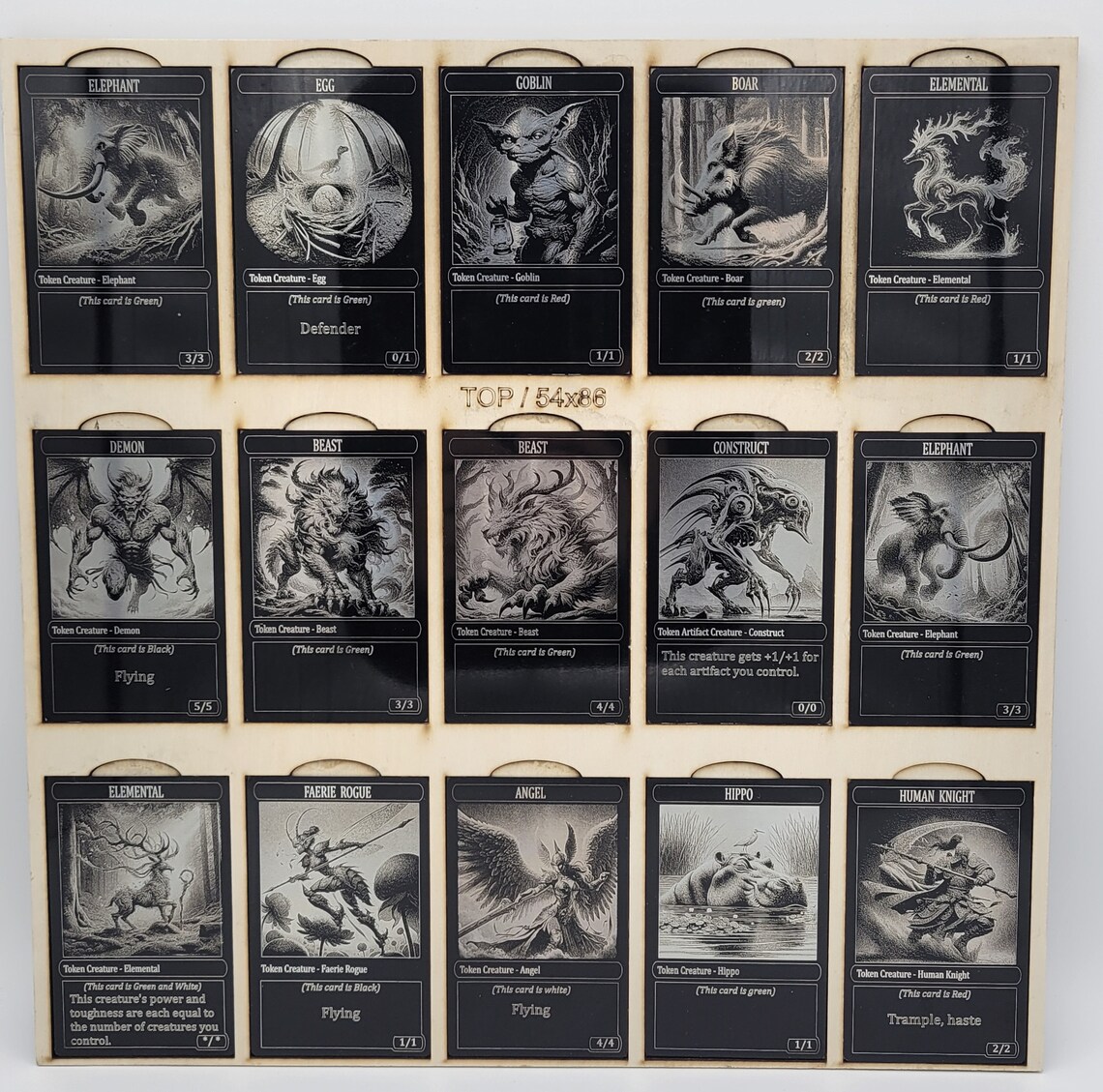 Aluminum Tokens for Magic the Gathering - Etsy