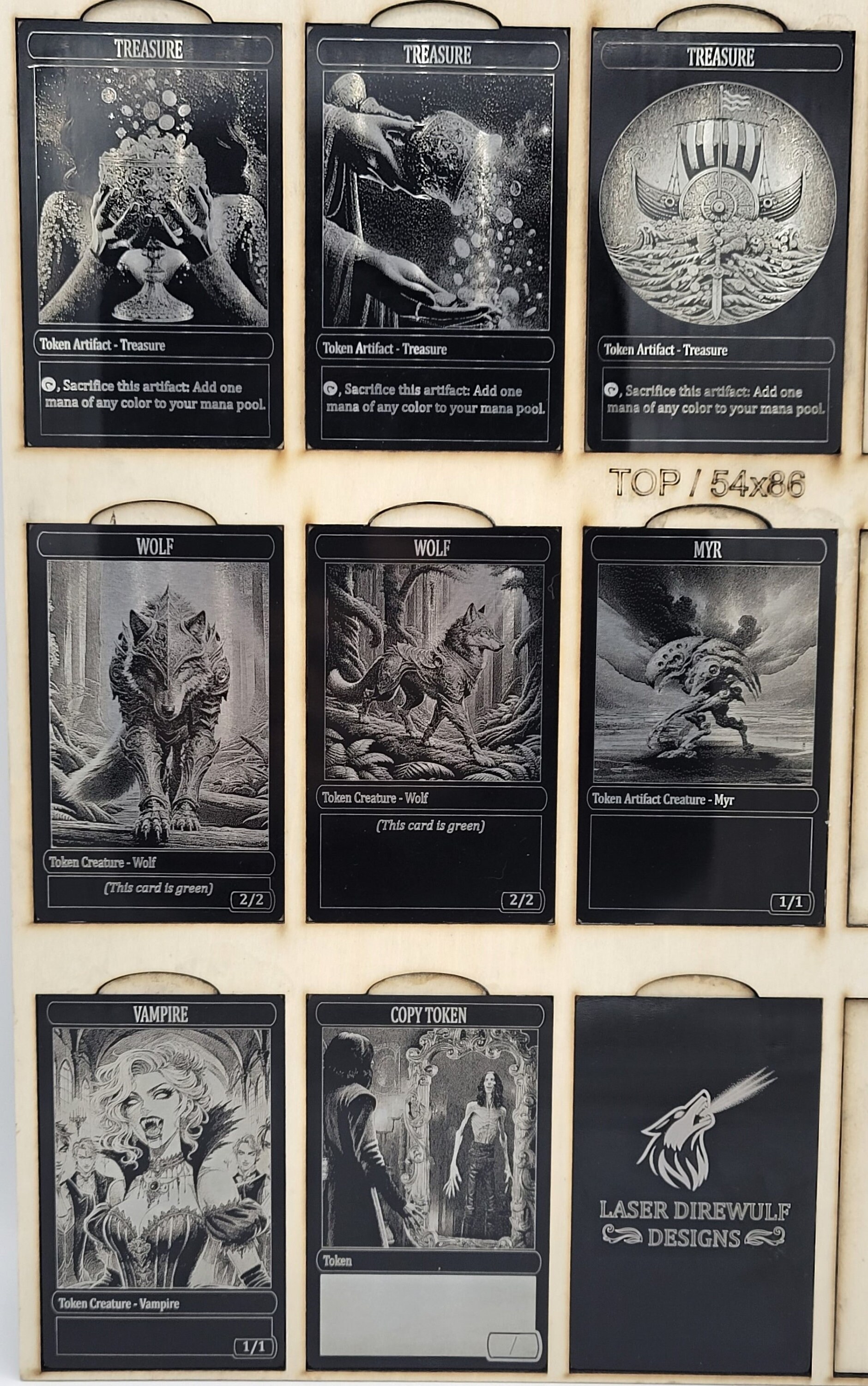 Aluminum Tokens for Magic the Gathering - Etsy