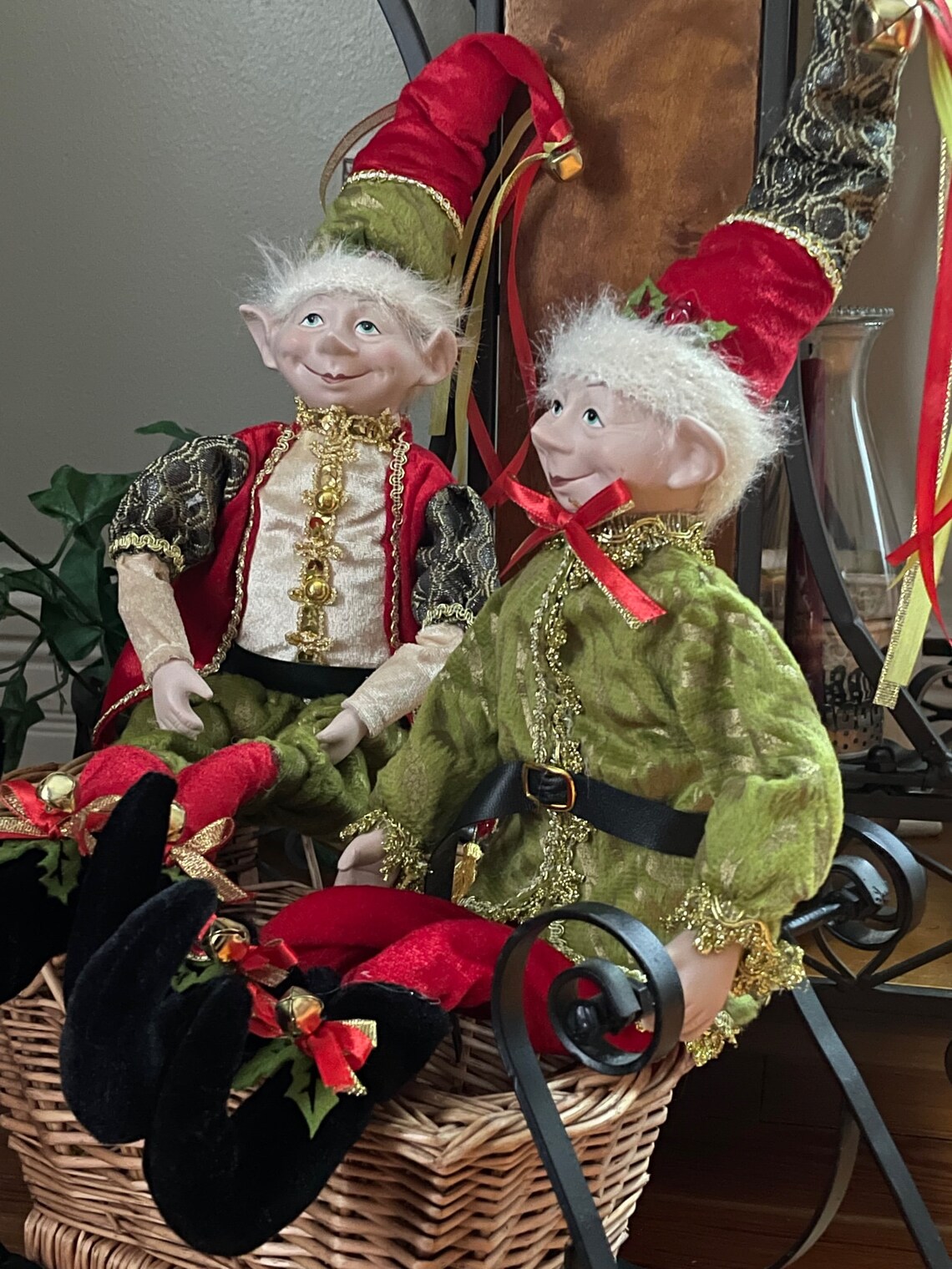 Elf Dolls Set of Two - Etsy