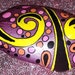 Abstract Painted Rock - Etsy