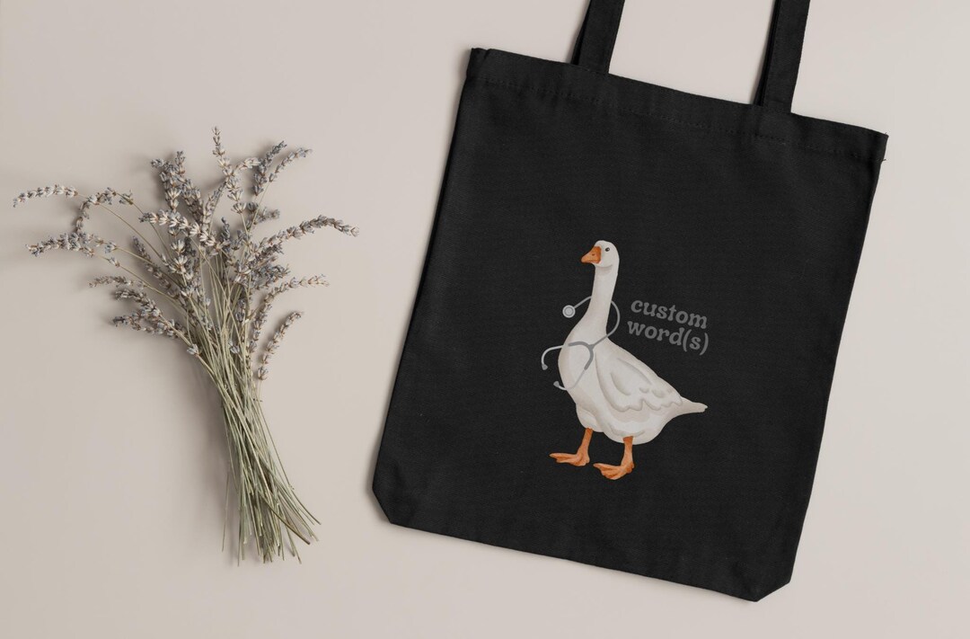 CUSTOM Goose With Stethoscope for Medical Professional Goose Nurse ...