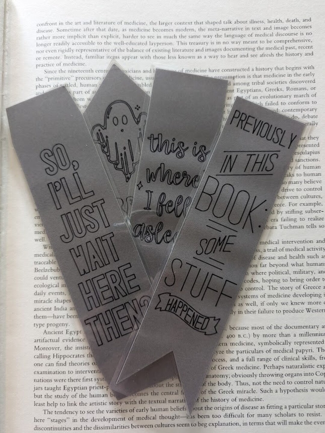 Sassy Bookmarks Freak in the Sheets, Stuff Happened, Fell Asleep, Wait ...