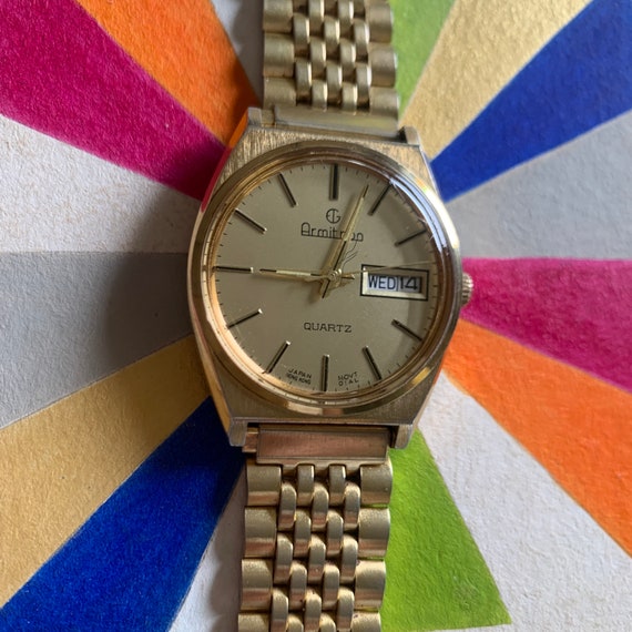 1980s Armitron Quartz Watch with Day/Date. New Batter… - Gem