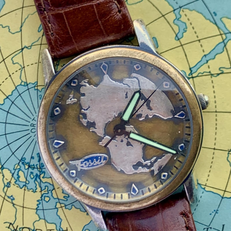 World Map Watch - Etsy