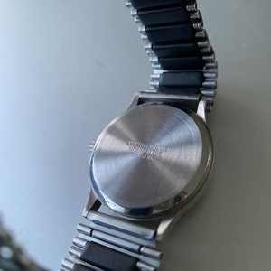 Military Style Vintage Timex Acqua Watch With 24 Hour Black Dial, White ...