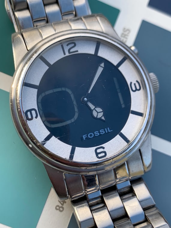 Fossil Big Tic BG 1009 Animated Digital Seconds Watch… - Gem