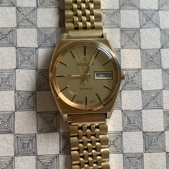 1980s Armitron Quartz Watch with Day/Date. New Batter… - Gem