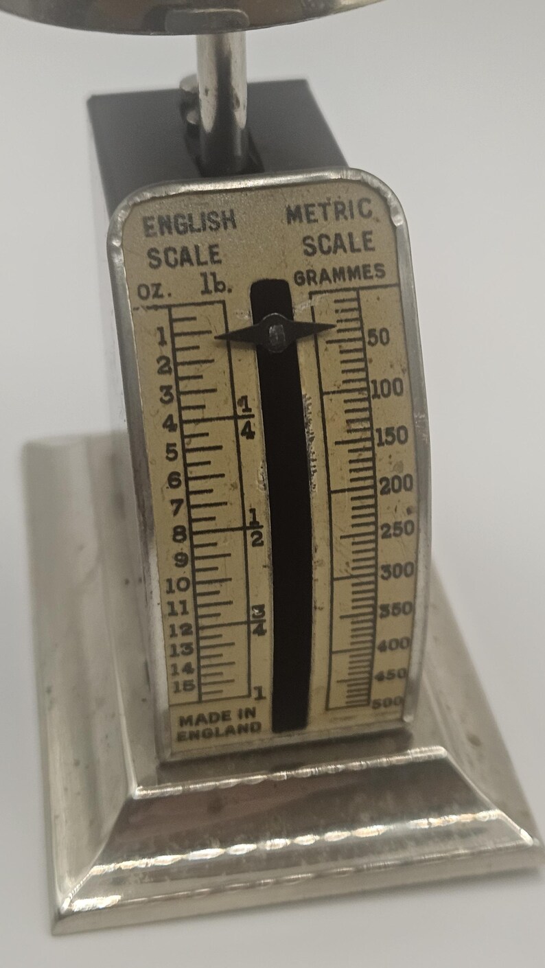 Vintage 1950's Small Mechanical Weighing Scales. Made in England - Etsy