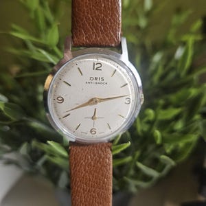 Classy Restored Mens Oris Dress Watch. 1966 KIF 392 Sub Dial Manual ...