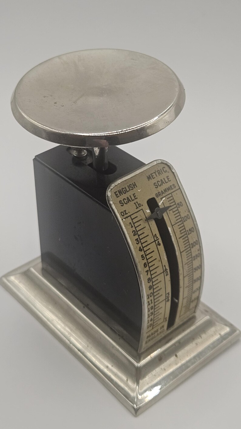 Vintage 1950's Small Mechanical Weighing Scales. Made in England - Etsy